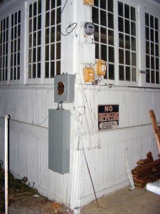 Electric Service Riser Replacement | The Old Victorian